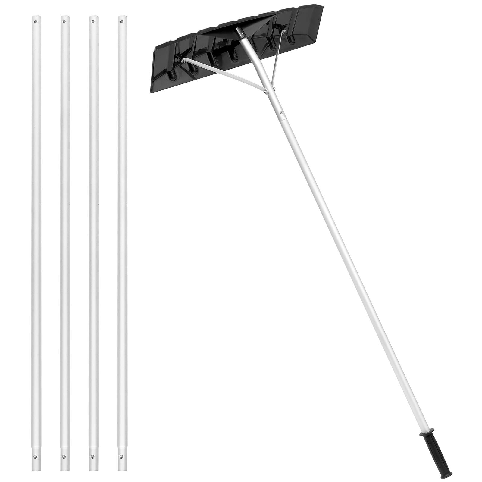 HONGGE Extendable Roof Snow Rake with Lightweight PVC Construction ...