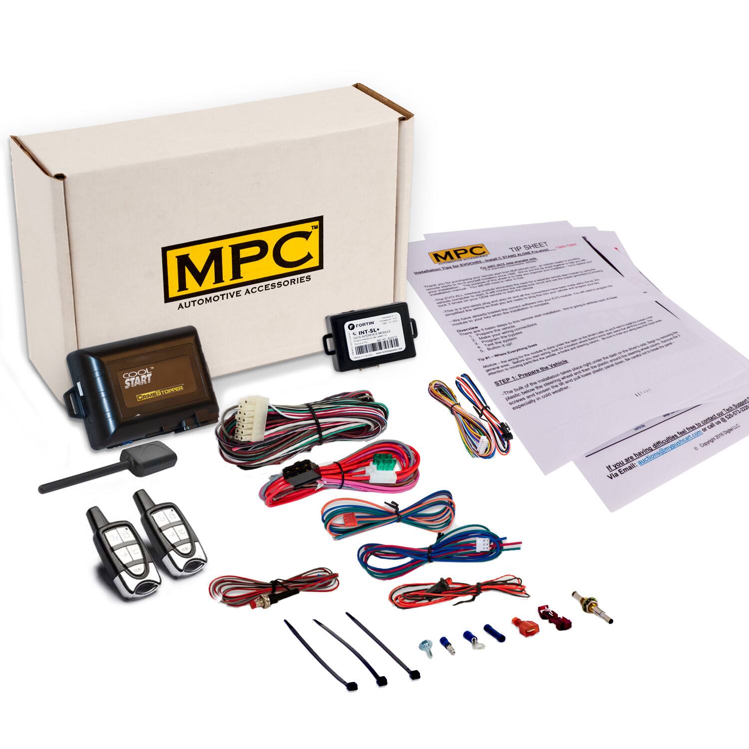 MPC 5 Button Remote Starter For 2002 Chevrolet Avalanche Up To 1,500 ...