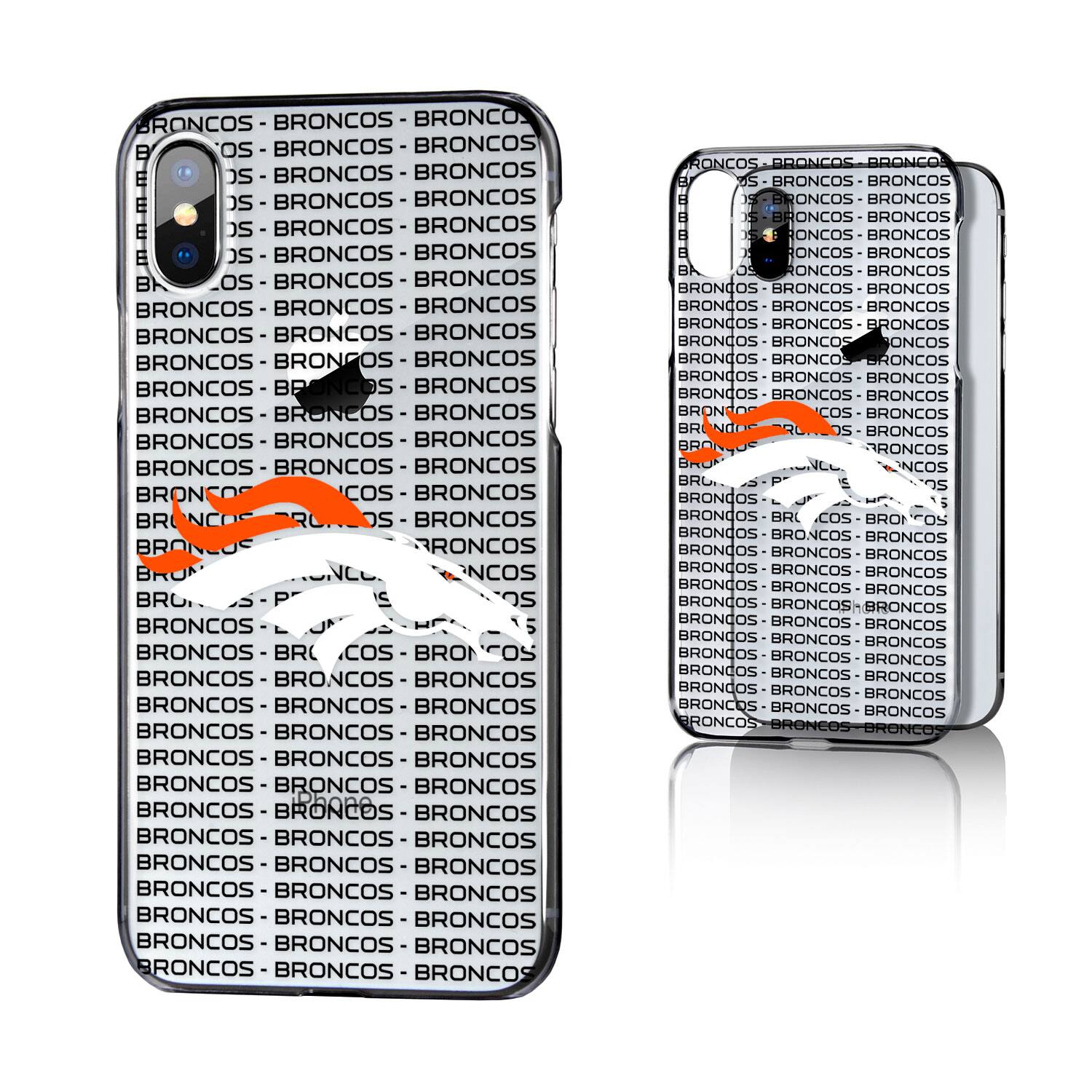Keyscaper NFL Denver Broncos iPhone Clear Text Backdrop Design Case 16 ...