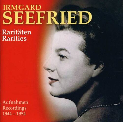 Irmgard Seefried Raritaten Aufnahmen Recordings 1944 1954 COMPACT DISCS ...