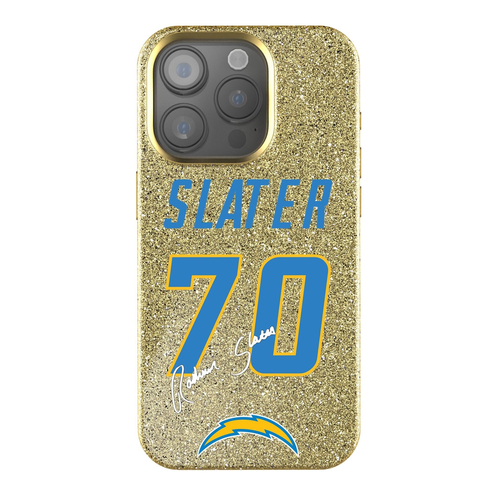 Keyscaper NFL Rashawn Slater Los Angeles Chargers Bling iPhone Case 16 ...