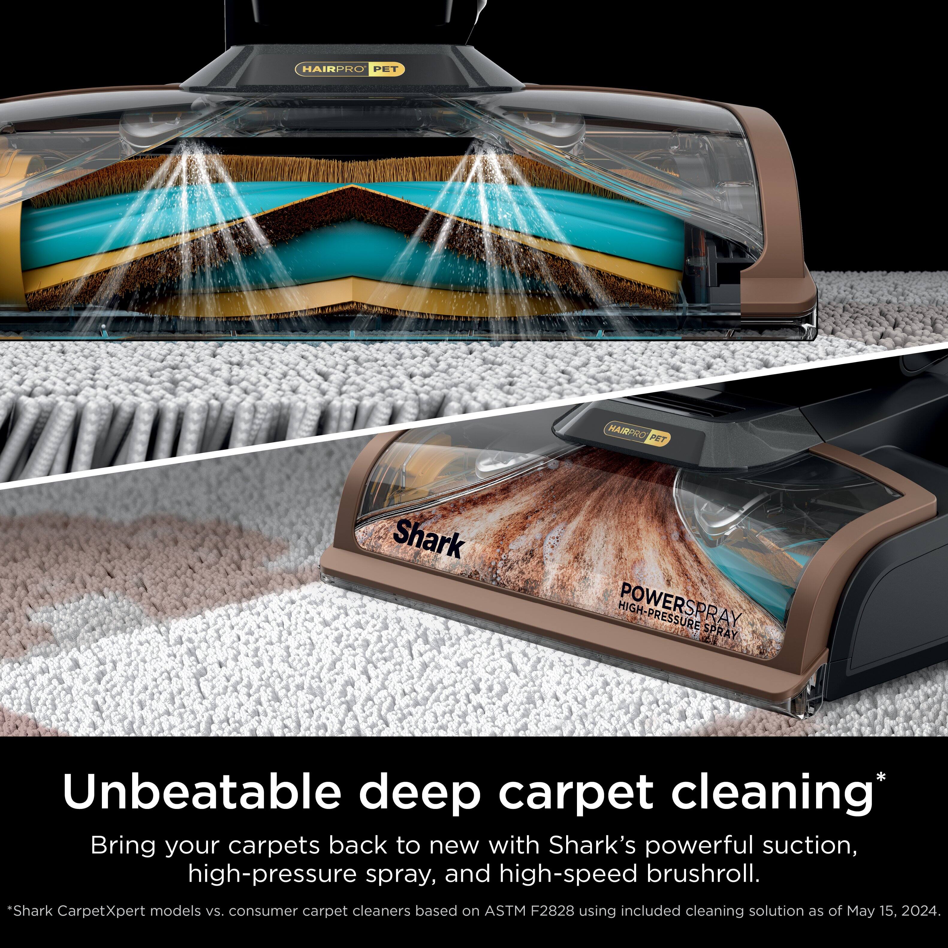 Shark CarpetXpert HairPro Pet with StainStriker, Corded Upright Deep ...