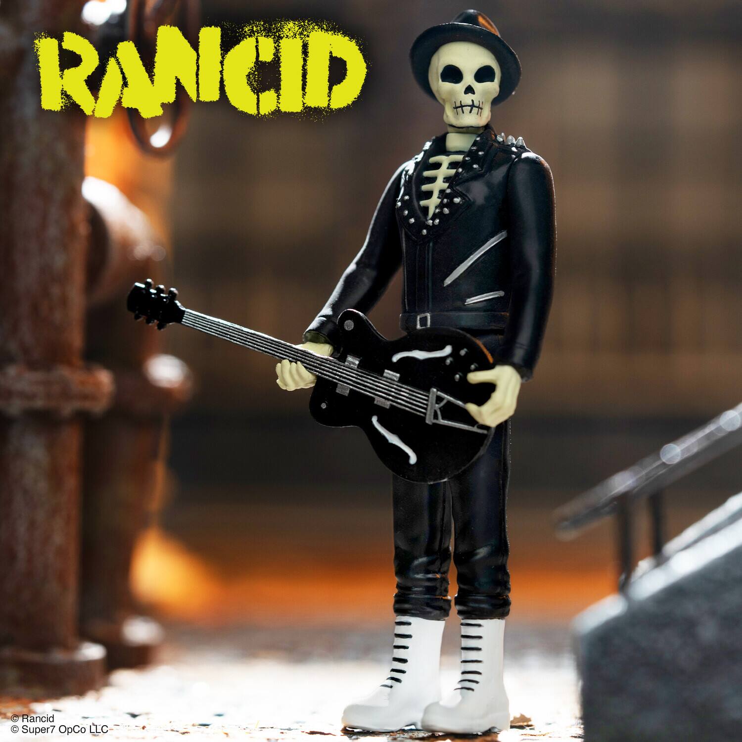 Rancid Super7 Rancid ReAction Figures Wv5 Skeletim (Time Bomb ...