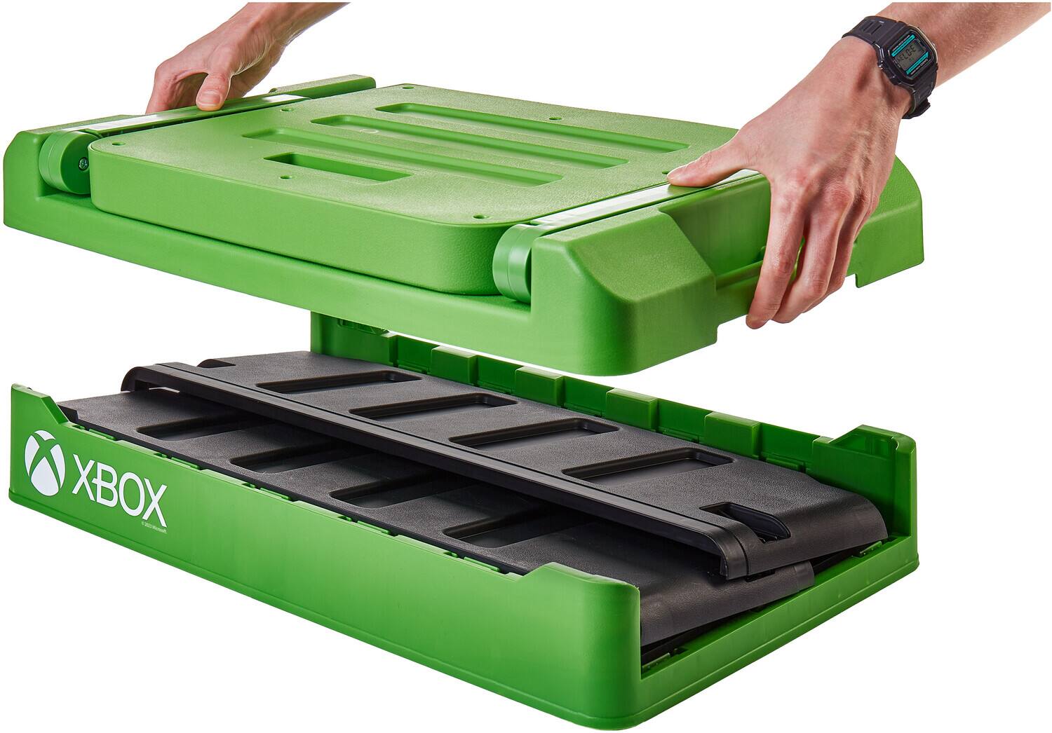 Numskull Xbox Bedroom Storage Box with Folding Chair Collectibles ...