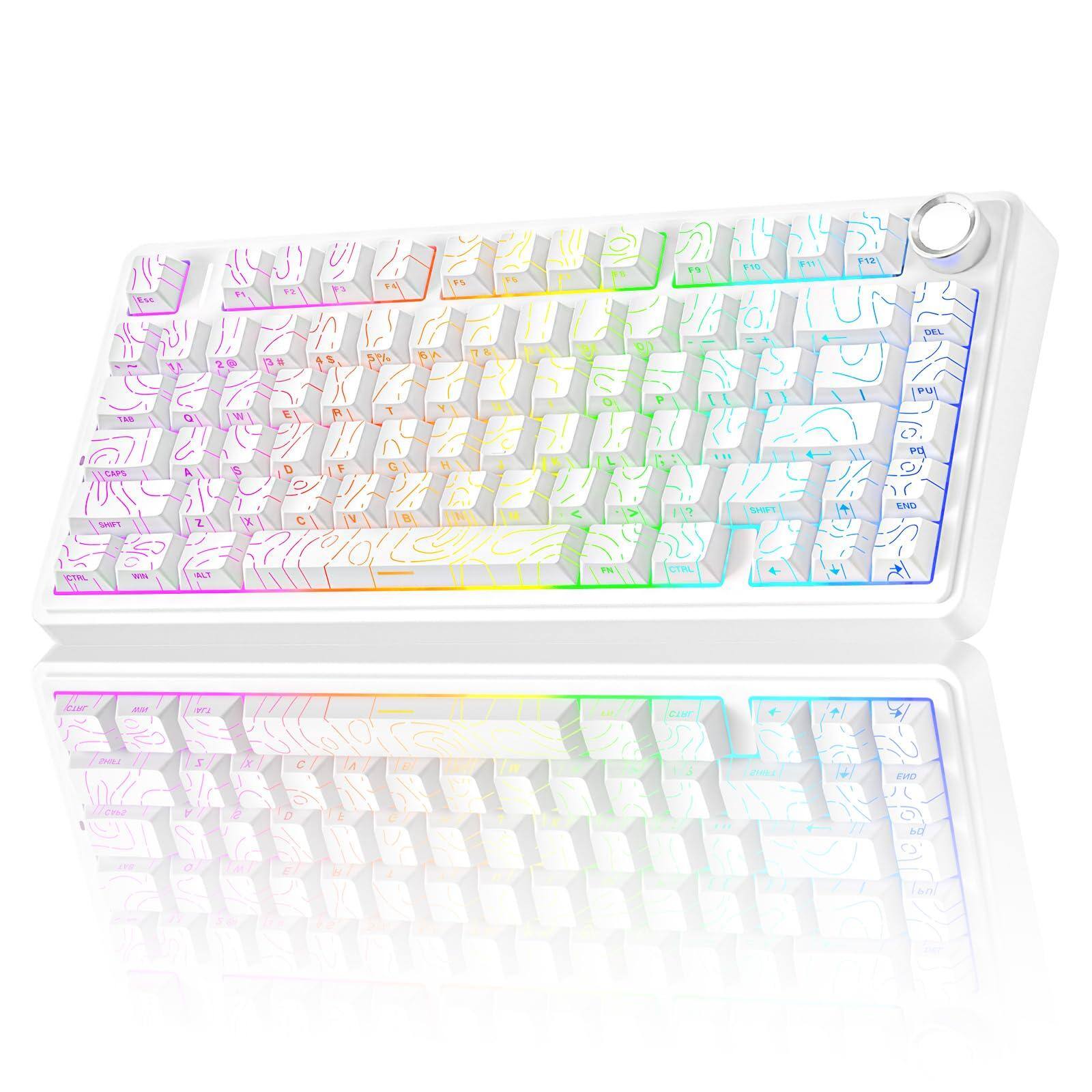 Comfort Essence F75 Pro Wireless Mechanical 75 Hot Swappable Custom Rgb ...