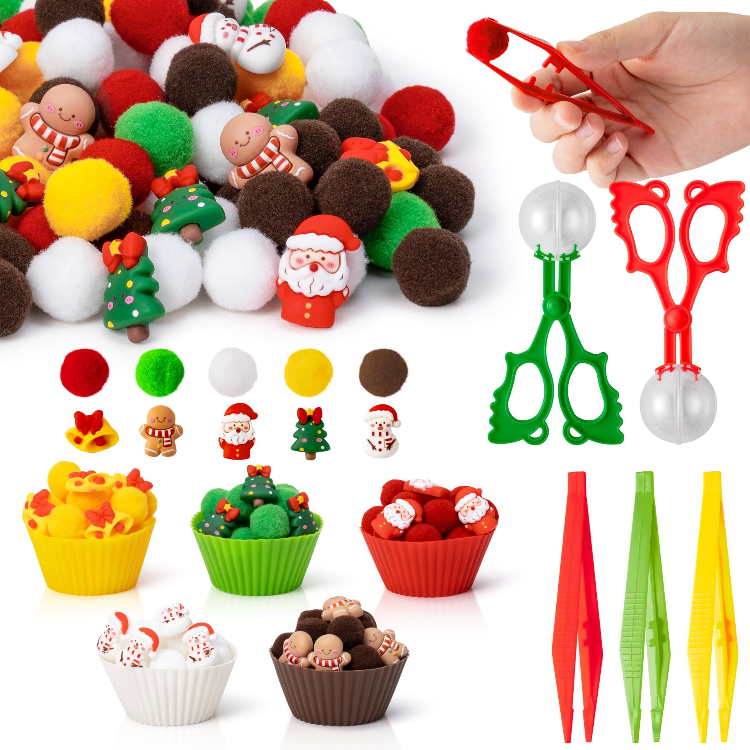 Paradigms Interiors Christmas Sensory Bin Fillers Fine Toys Counting ...