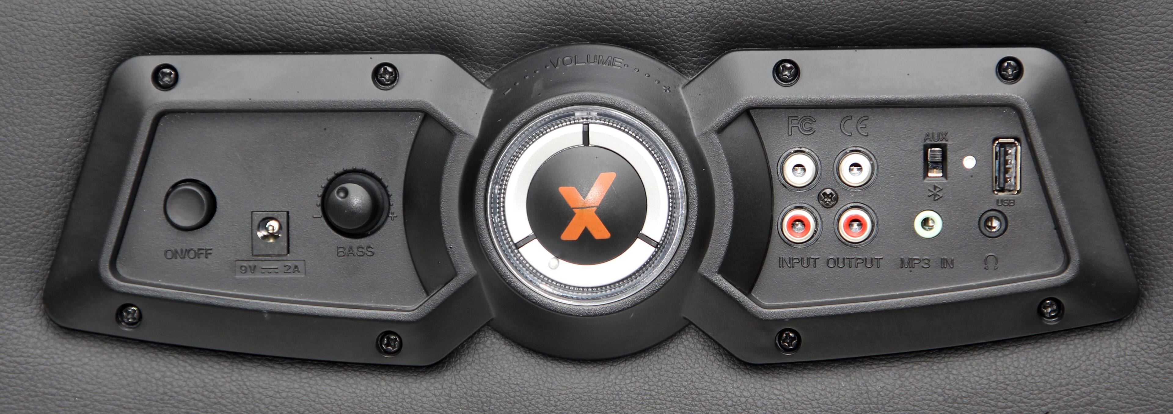 Best Buy: X Rocker Vibe 2.1 Bluetooth Pedestal Gaming Chair Black and ...