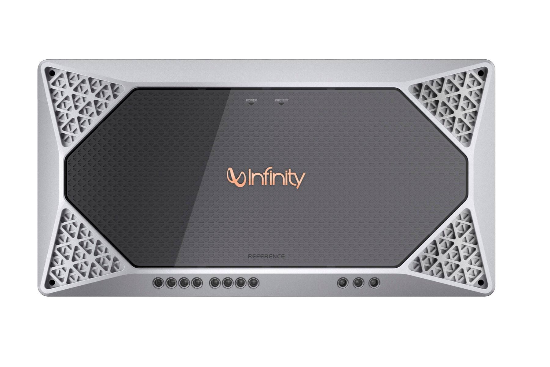 Infinity REF 704A Reference 4 Channel, 70w X 4 amplifier Black/Gray REF ...