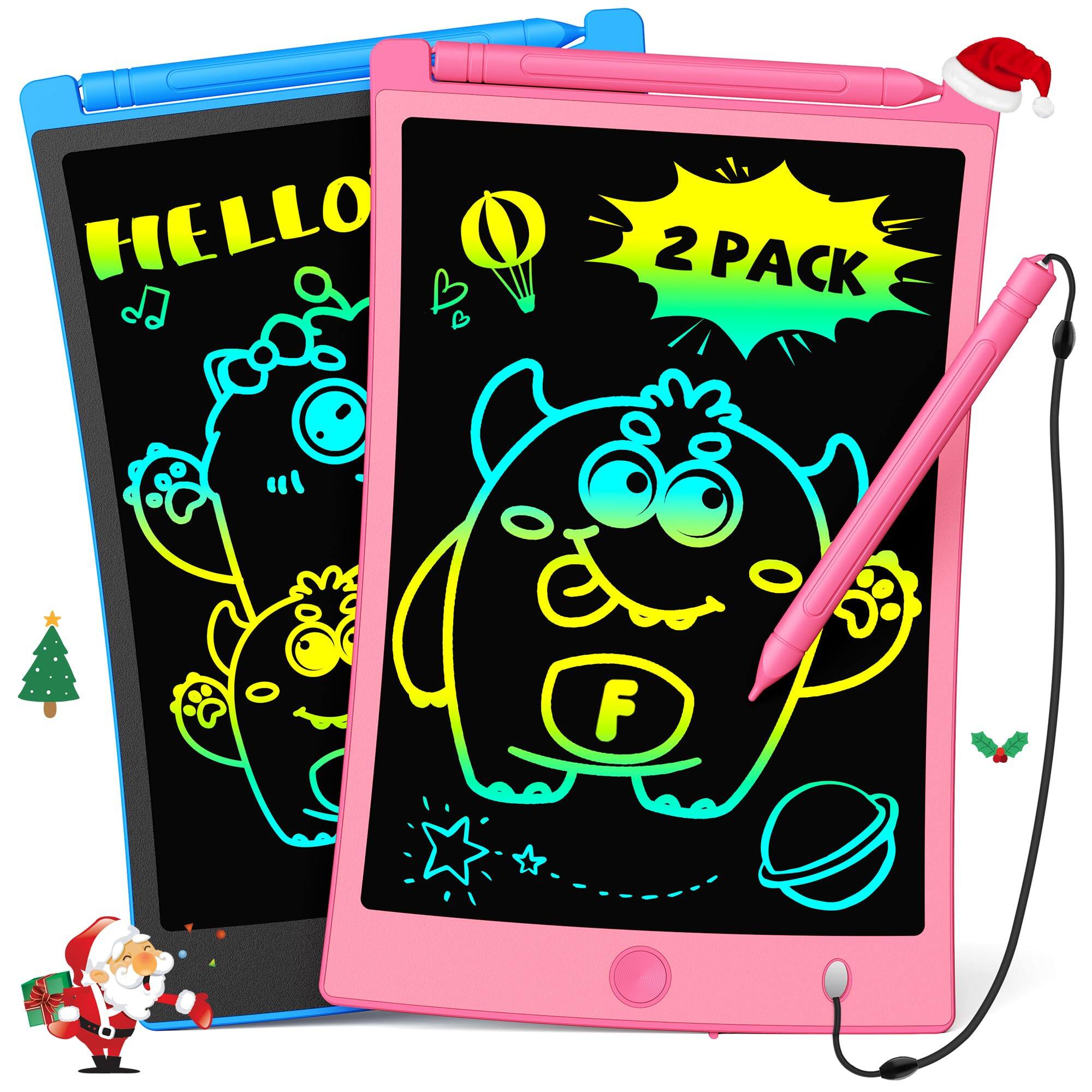EZTW1 Lcd Writing Tablet With Stylus 8 5in Erasable Doodle Board Mess ...