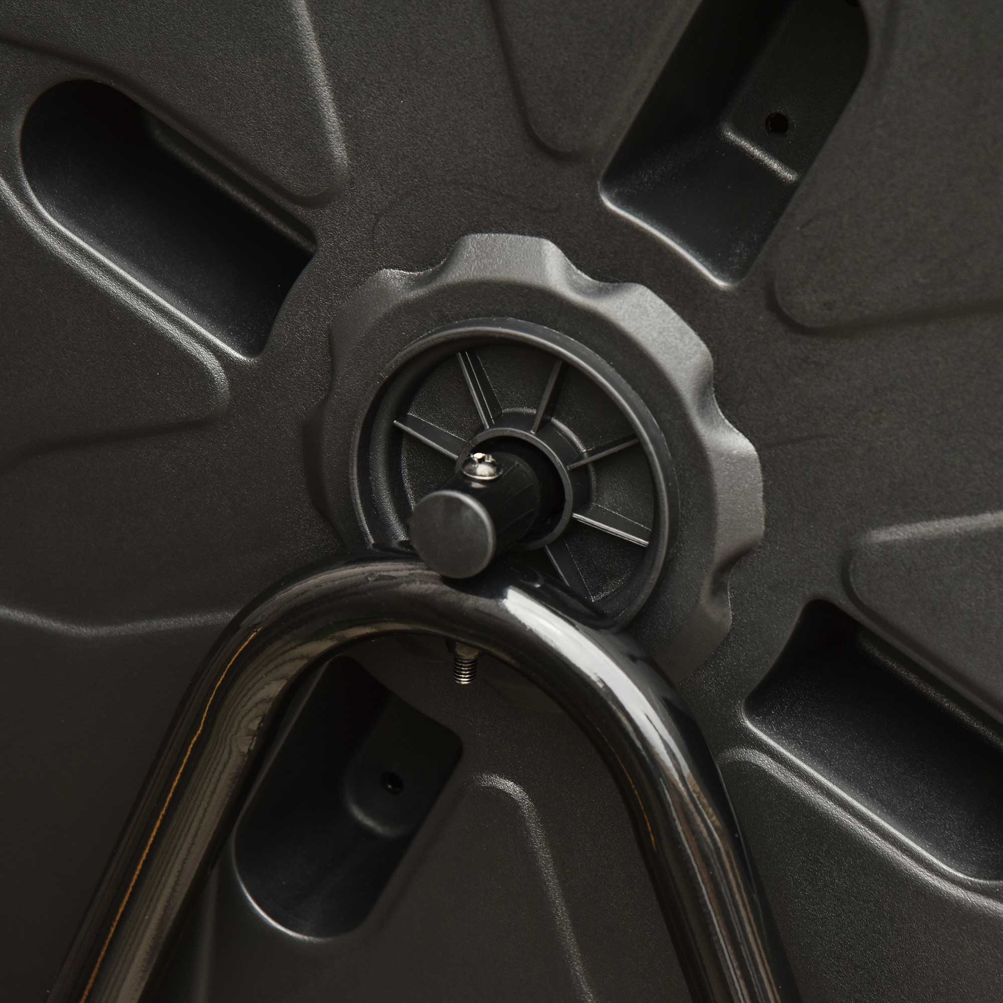 Outsunny Tumbling Compost Bin Outdoor 360° Dual Chamber Rotating ...