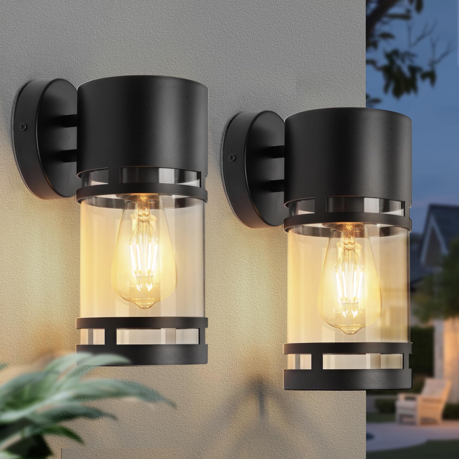 COTTAGE Porch Light Outdoor Exterior Front With E26 Socket Wall Doorway ...