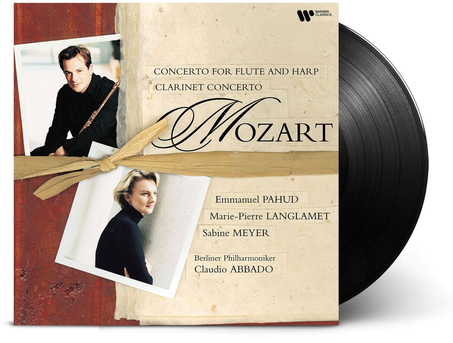 Sabine Meyer Mozart: Concerto for Flute & Harp, Clarinet Concerto VINYL ...