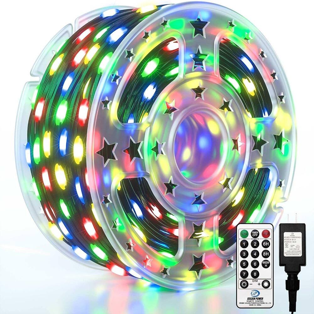 Schertz 1000 LED Christmas Lights, 344FT Fairy String Lights with ...