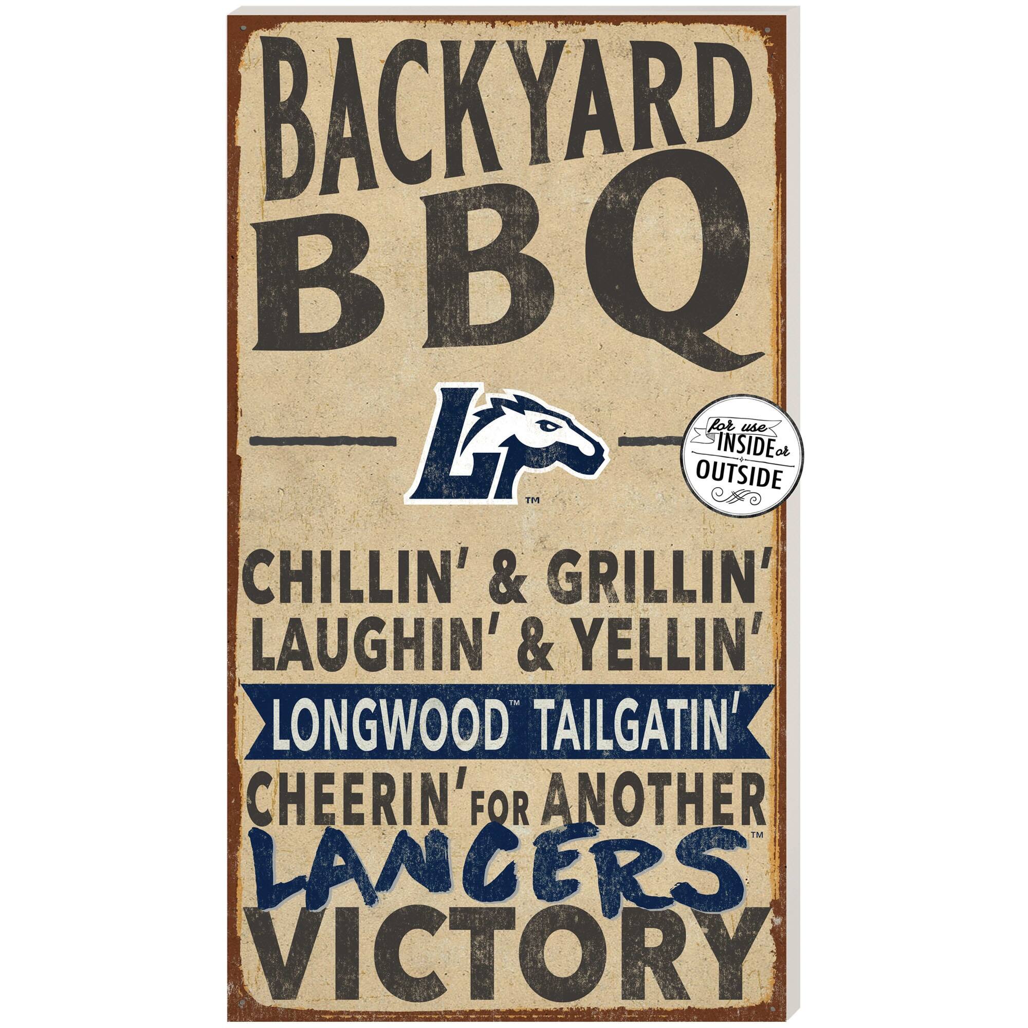Jardine Longwood Lancers 11'' x 20'' Indoor/Outdoor BBQ Sign Brown 200092314 - Best Buy