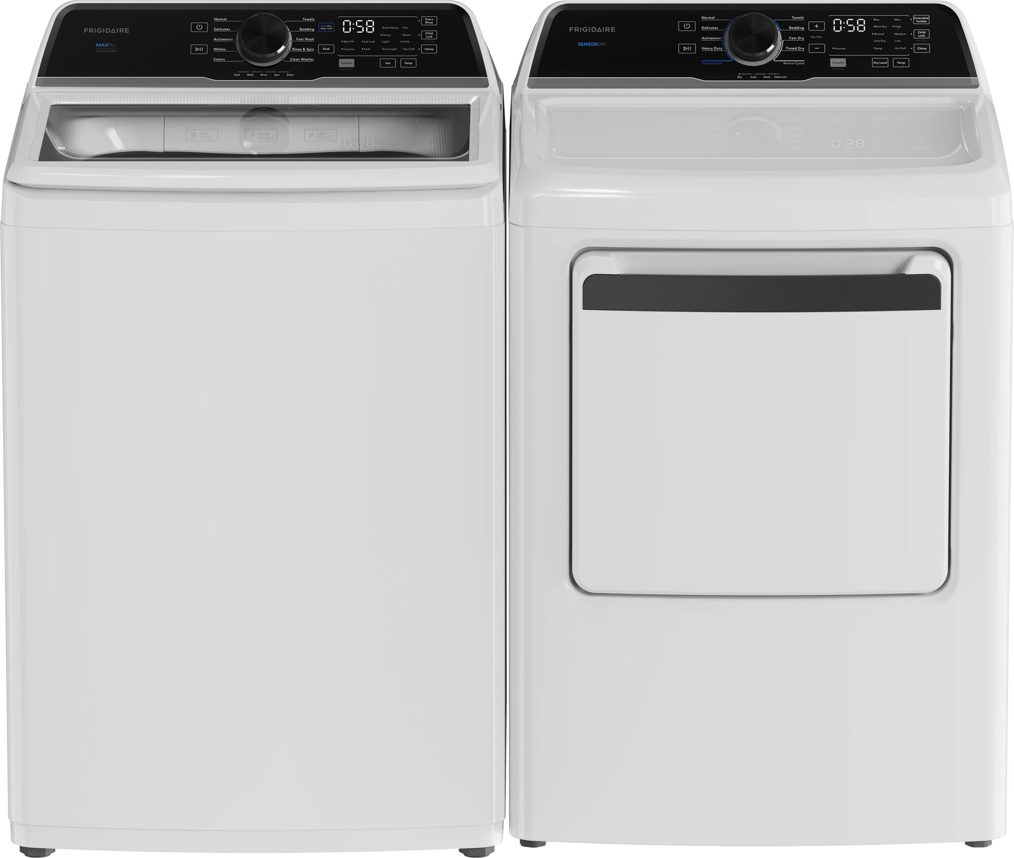 Frigidaire washer dryer set store