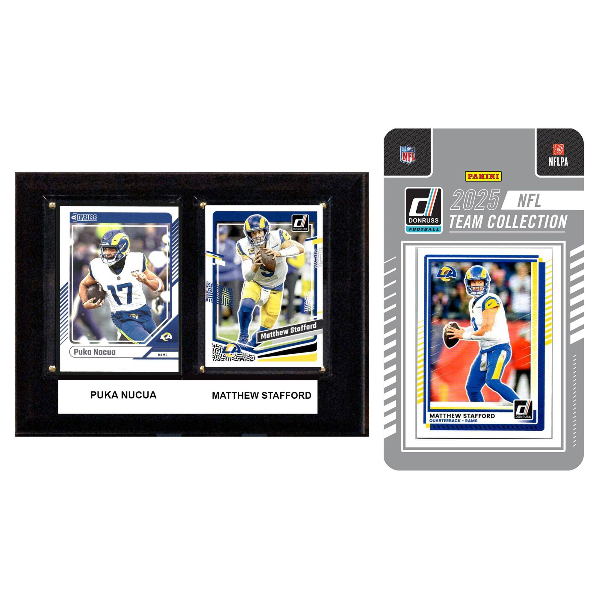 NFL NFLPA DS 17 Puka Nocua ..M. PUKA NUCUA - e4 F Motthew Staffard ...