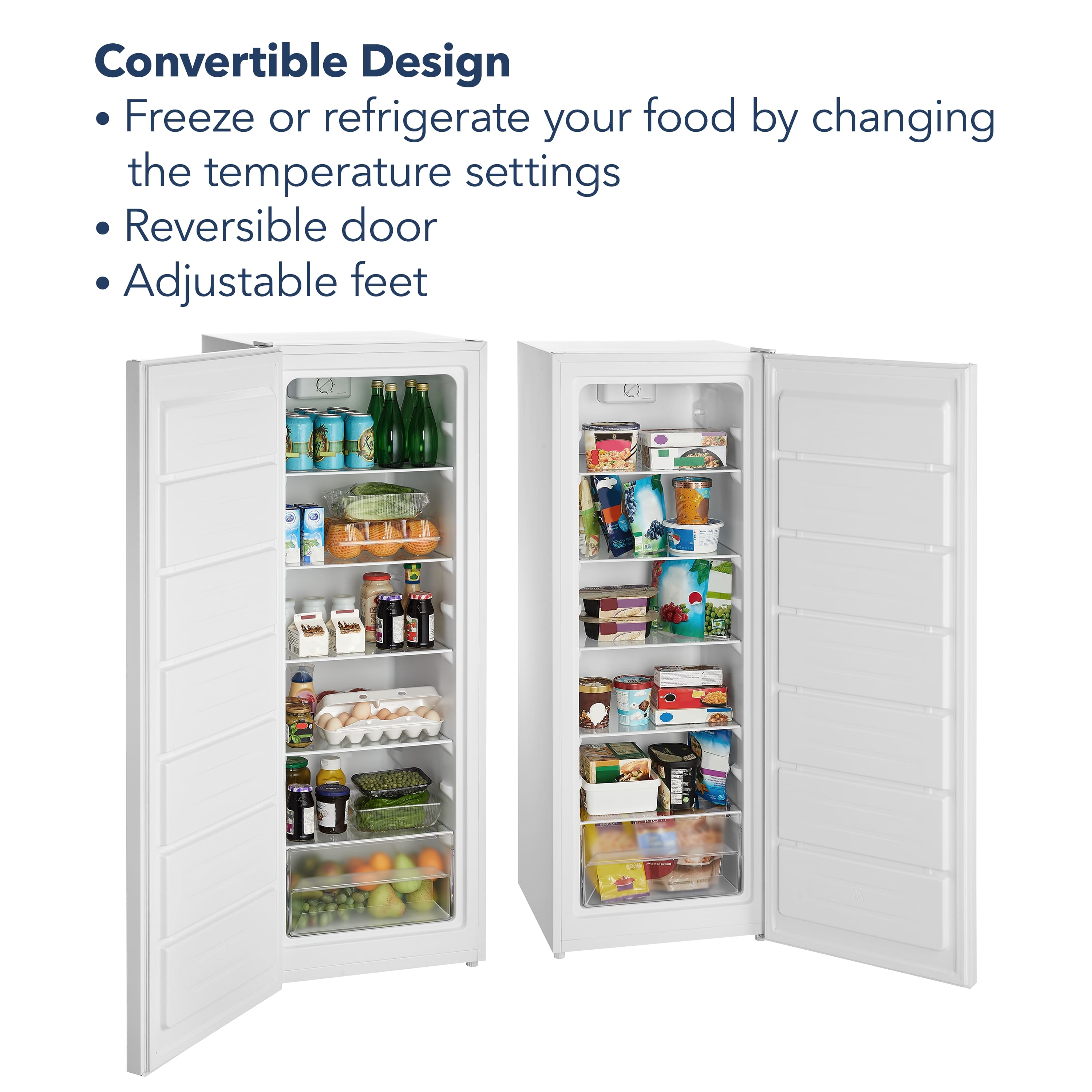 Customer Reviews: Insignia™ 7 Cu. Ft. Garage Ready Upright Convertible ...