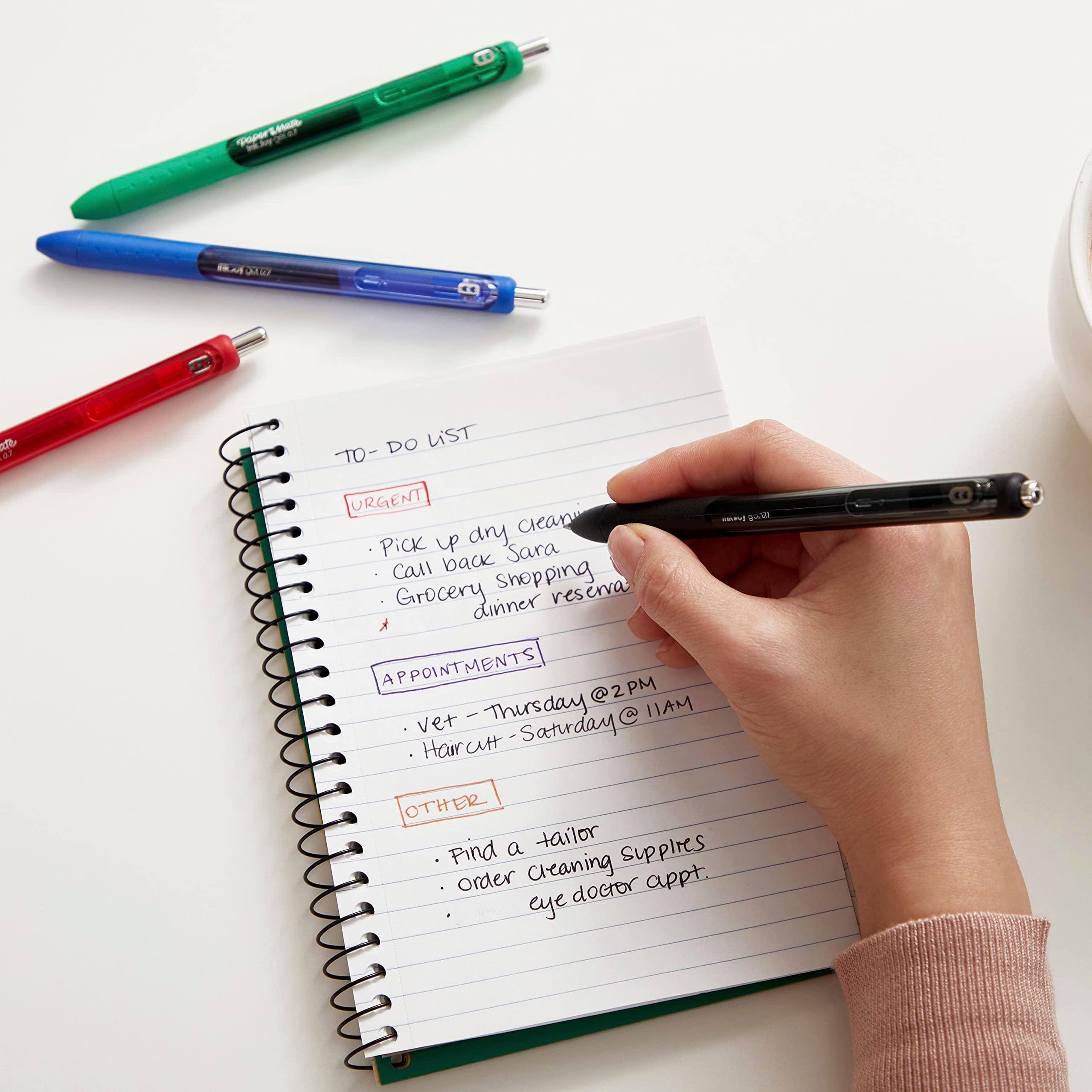 Paradigms Interiors Pens Variety Pack Inkjoy Retractable Gel Flair Felt ...