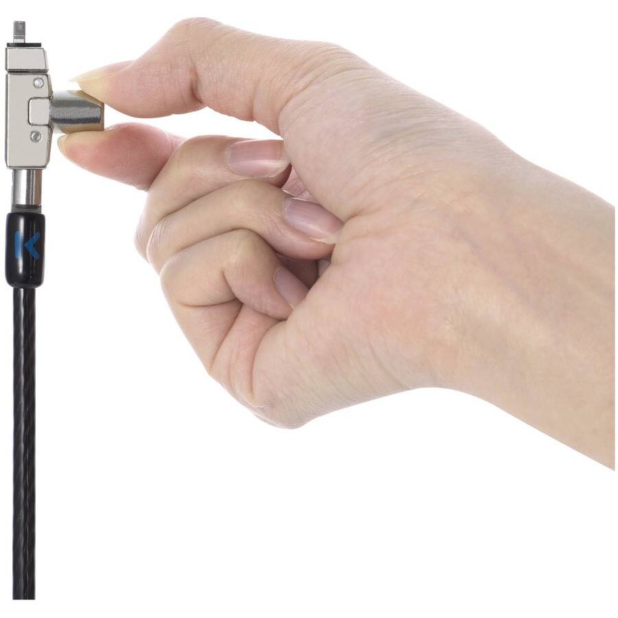 Kensington Slim N17 2.0 Keyed Dual Head Laptop Lock for Wedge Shaped ...