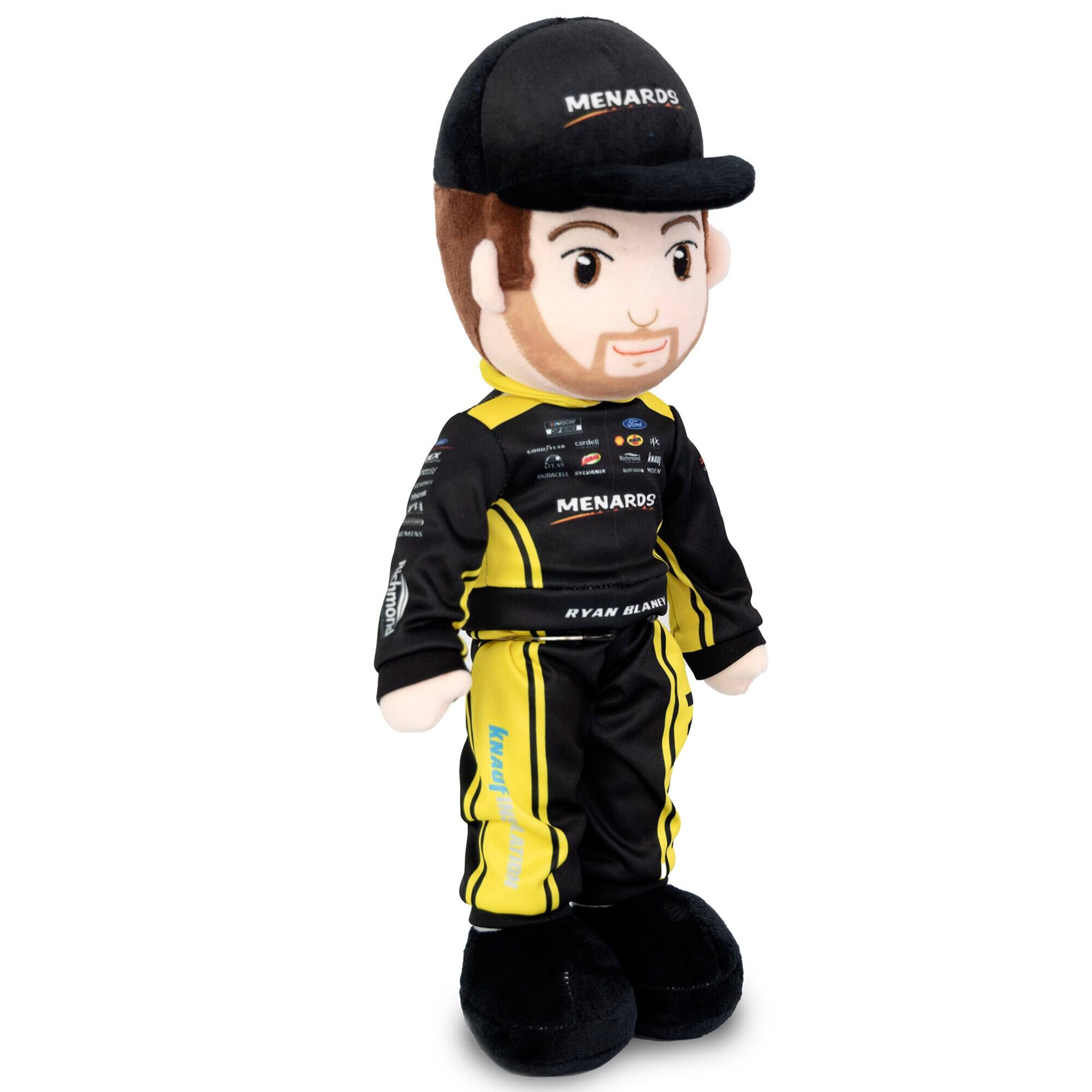 Team Penske Ryan Blaney 14" Rag Doll Black 201076282 - Best Buy