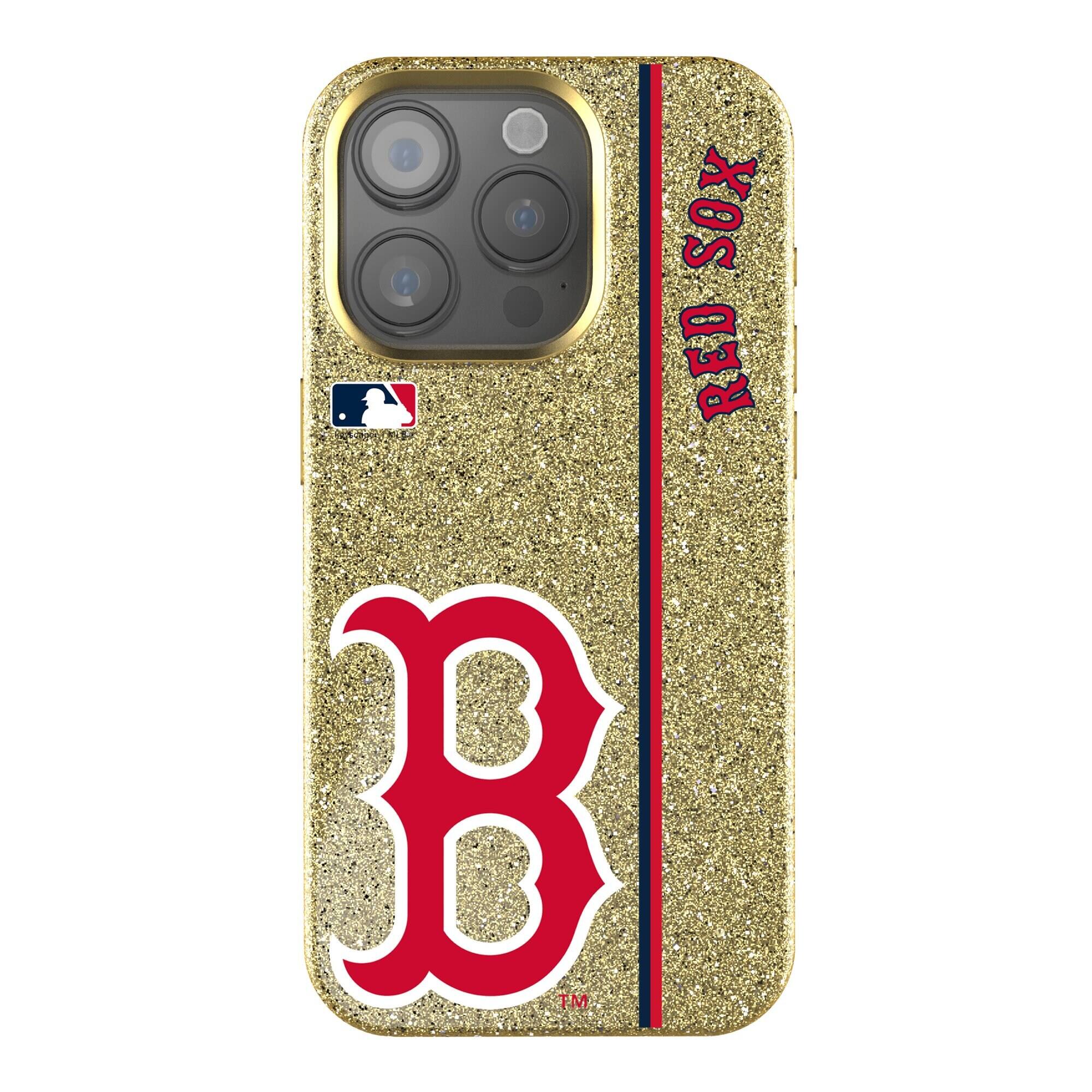 Keyscaper MLB Boston Red Sox iPhone Bling Case 14 Plus Gold 202263767 ...