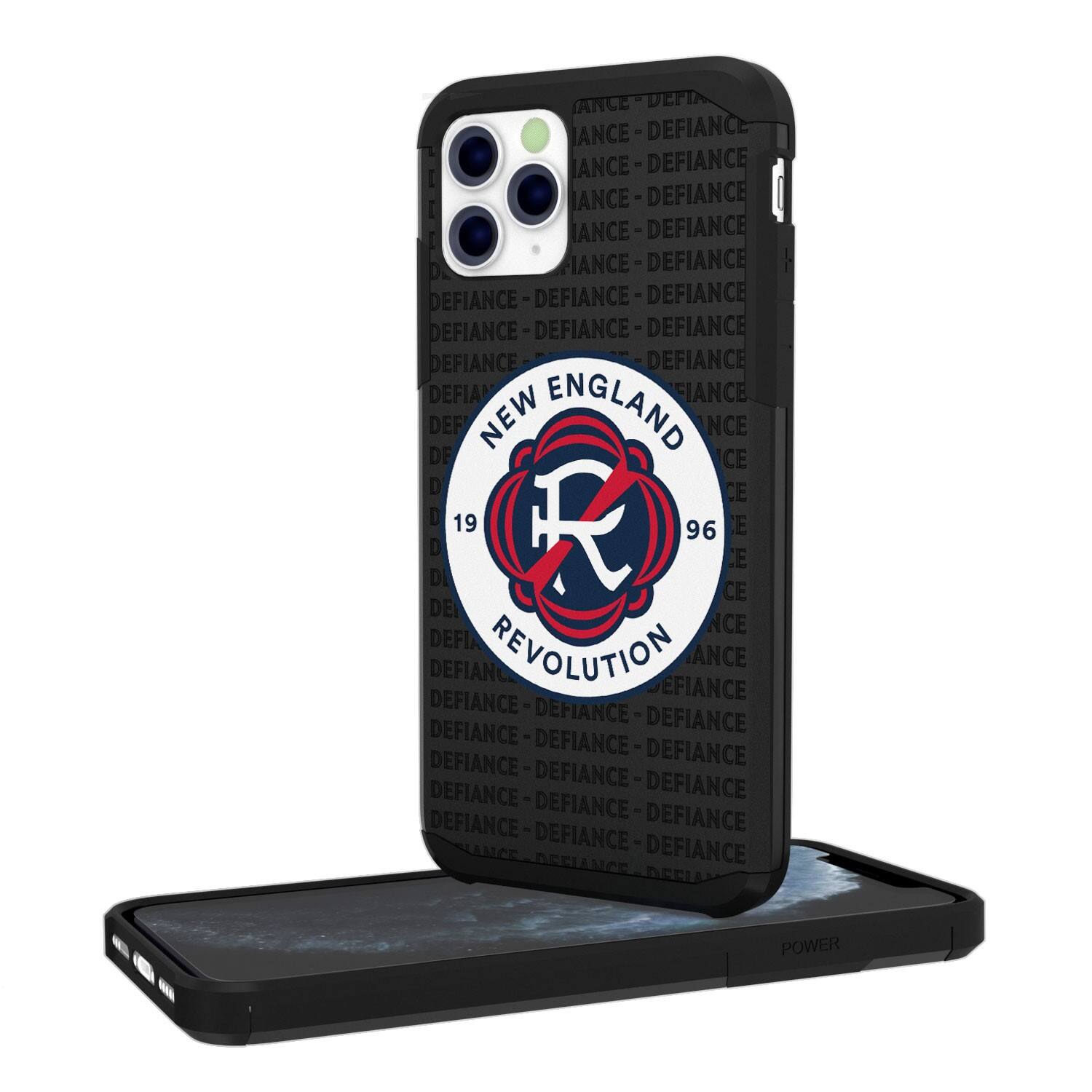 Keyscaper MLS New England Revolution iPhone Text Backdrop Rugged Case ...