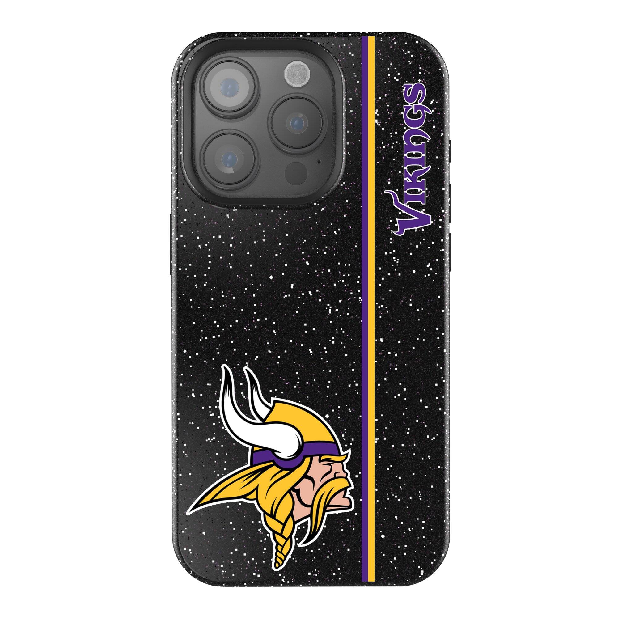 Keyscaper NFL Minnesota Vikings iPhone Bling Case 16 Pro Black ...
