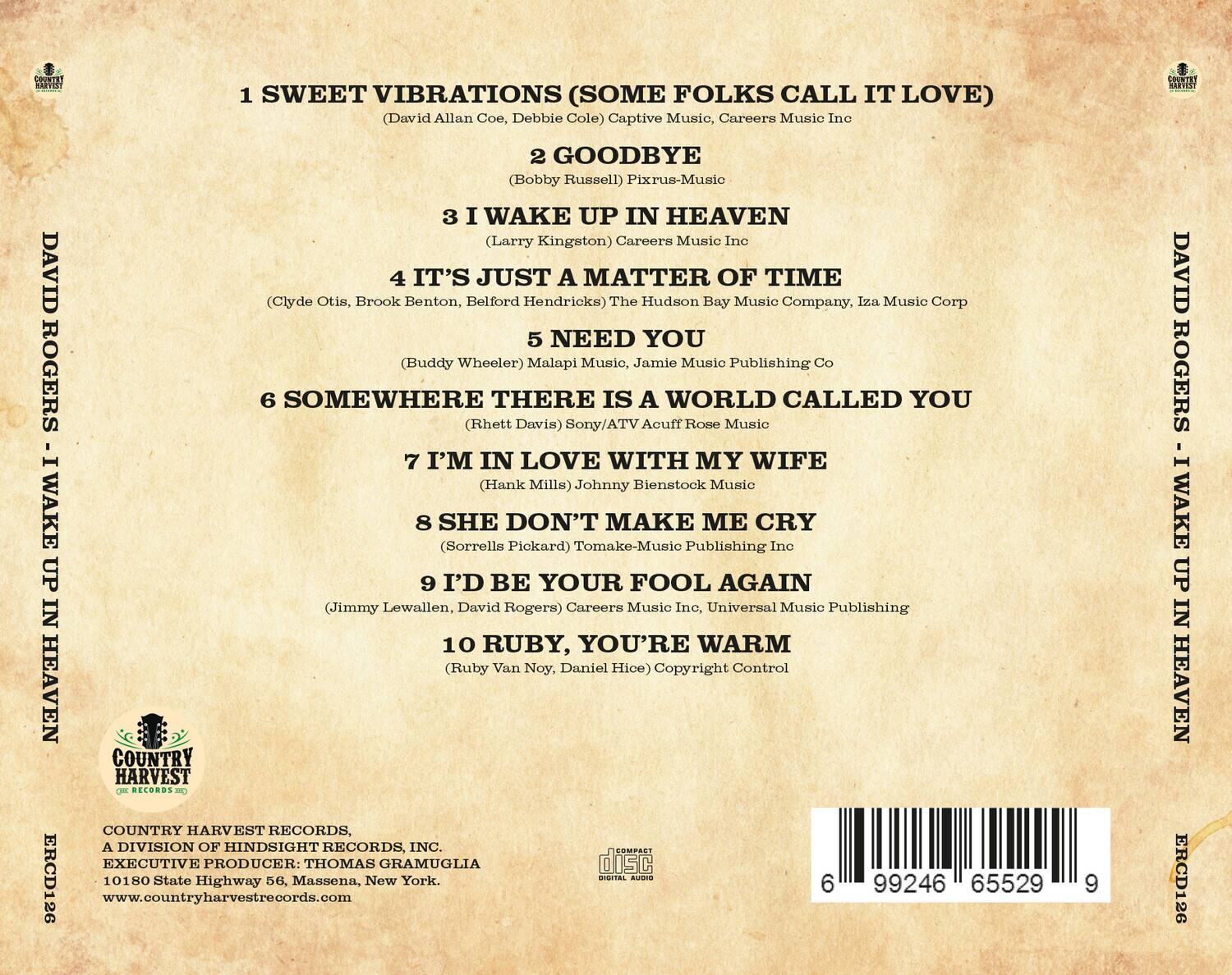 David Rogers I Wake Up in Heaven COMPACT DISCS [CD] - Best Buy