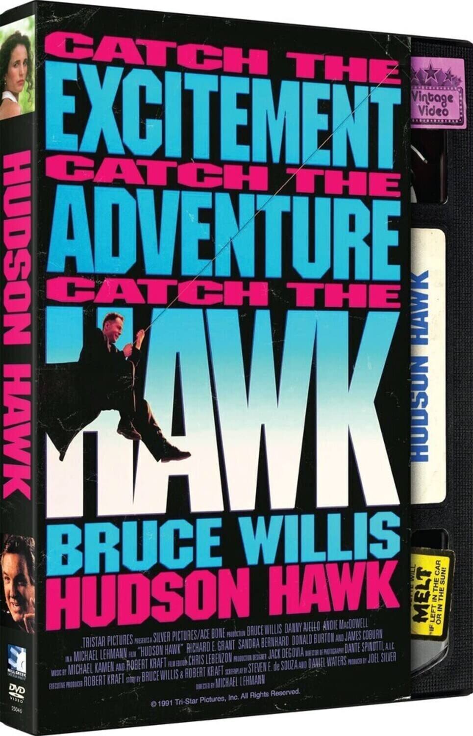 Hudson Hawk (Retro VHS Packaging) DVD - Best Buy