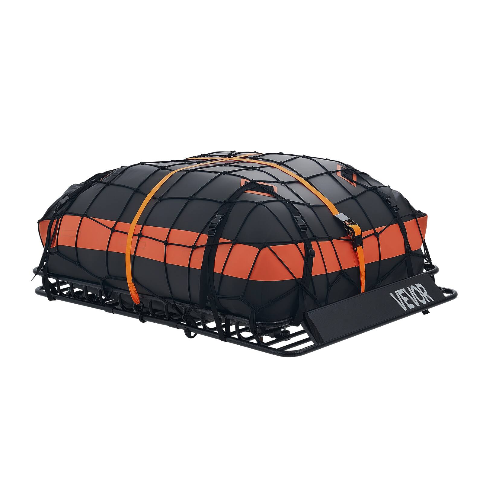 VEVOR Roof Rack Cargo Basket, 54 x 34 x 4 in, Heavy Duty Roof Top ...