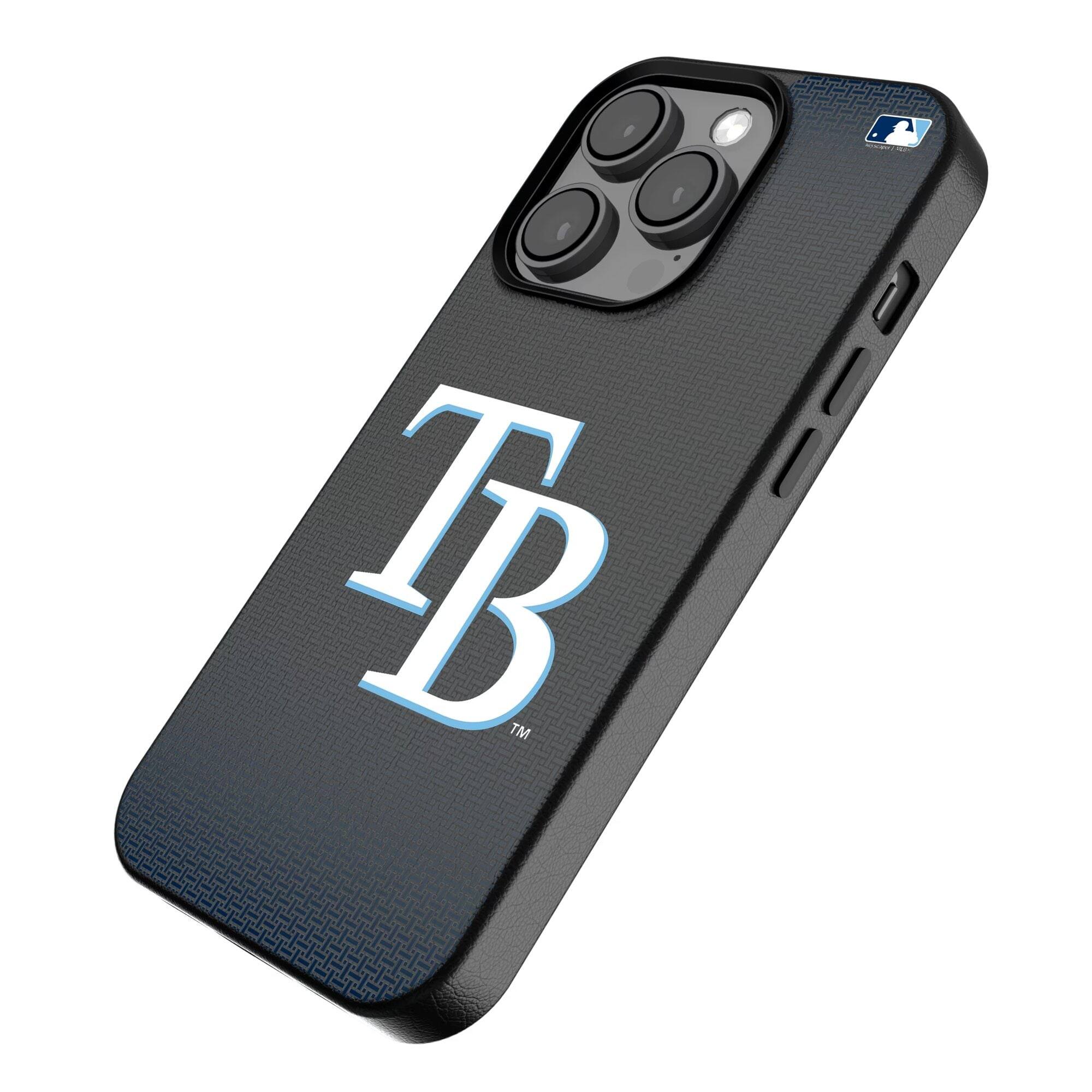 Keyscaper MLB Tampa Bay Rays Linen Logo iPhone Magnetic Bump Case 13 ...