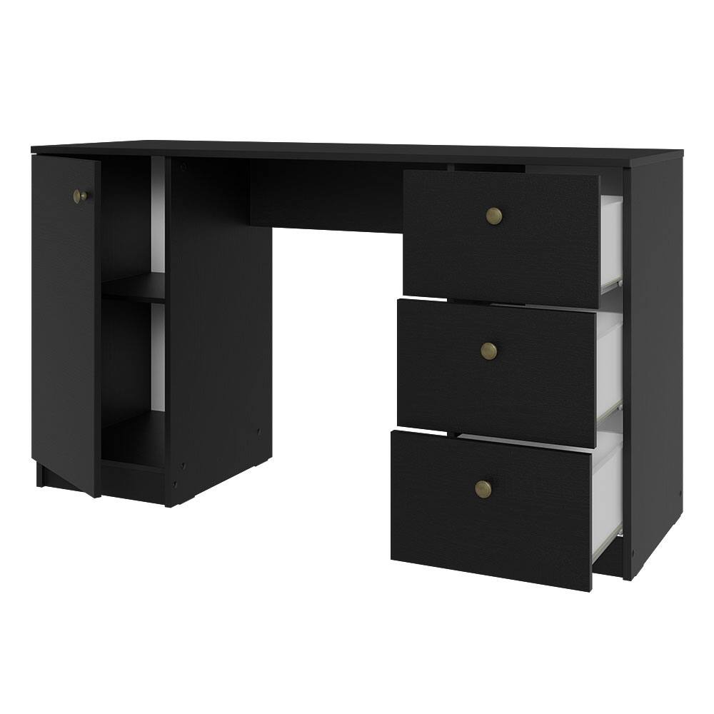 Madesa Executive Computer Writing Desk 53 Inch with 3 Drawers and 1 ...