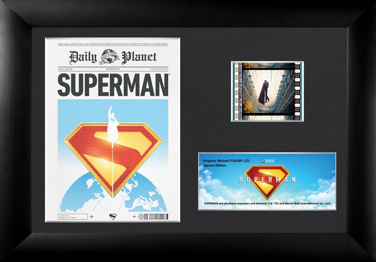 Trend Setters Superman (2025) (A Hero Rises) Minicell FilmCells™ Framed ...