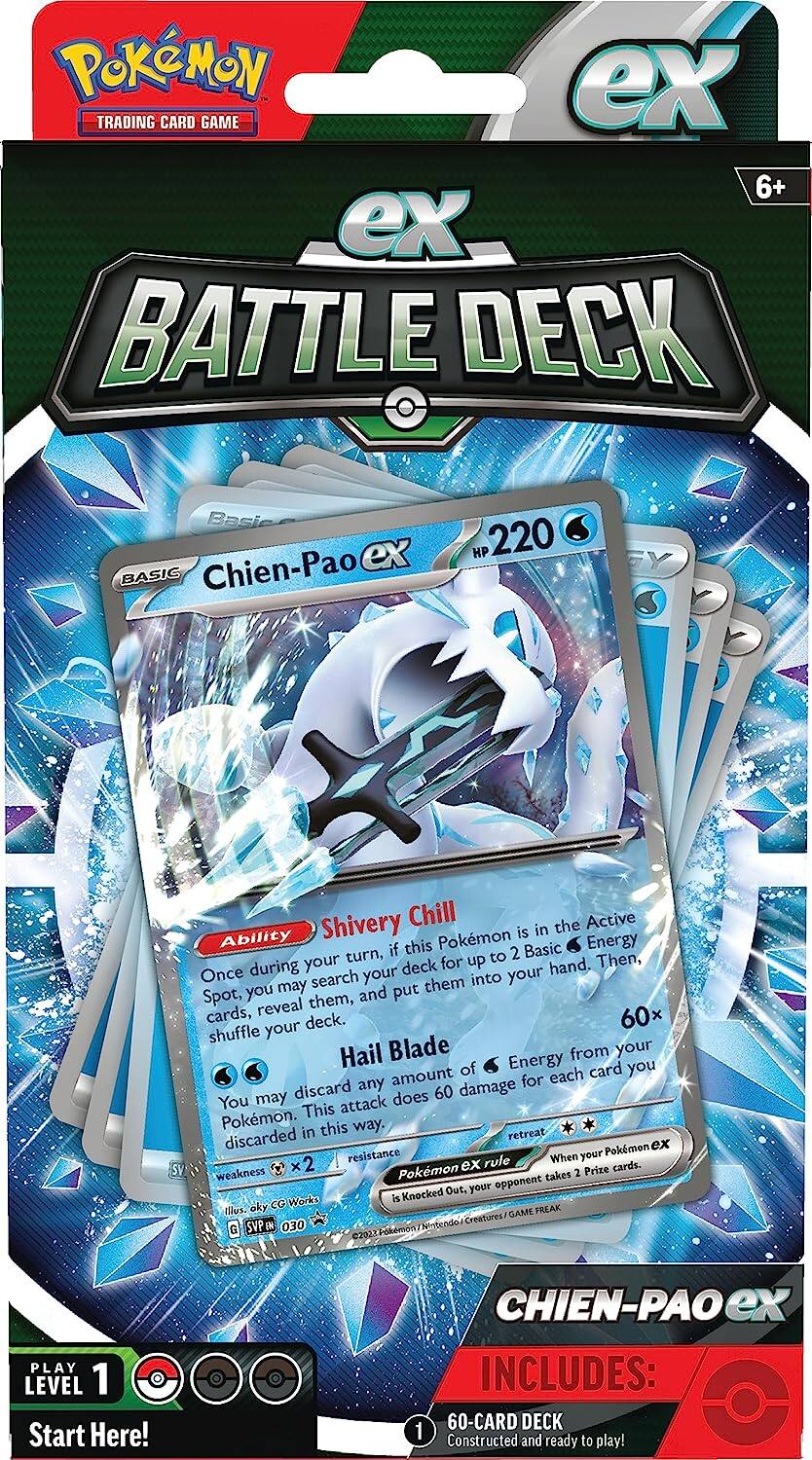Pokémon Pokemon TCG: Chien Pao ex Battle Deck - Best Buy