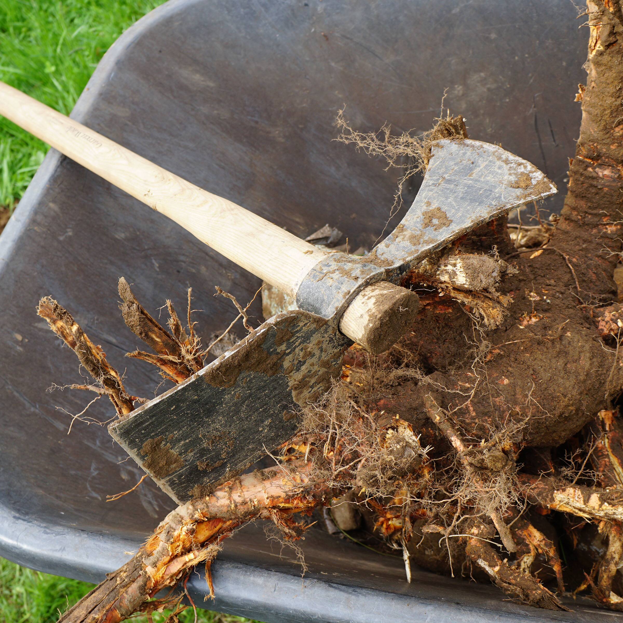 Kings County Tools Cutter Mattock Digging Tool 42” Garden Hoe and Hand ...