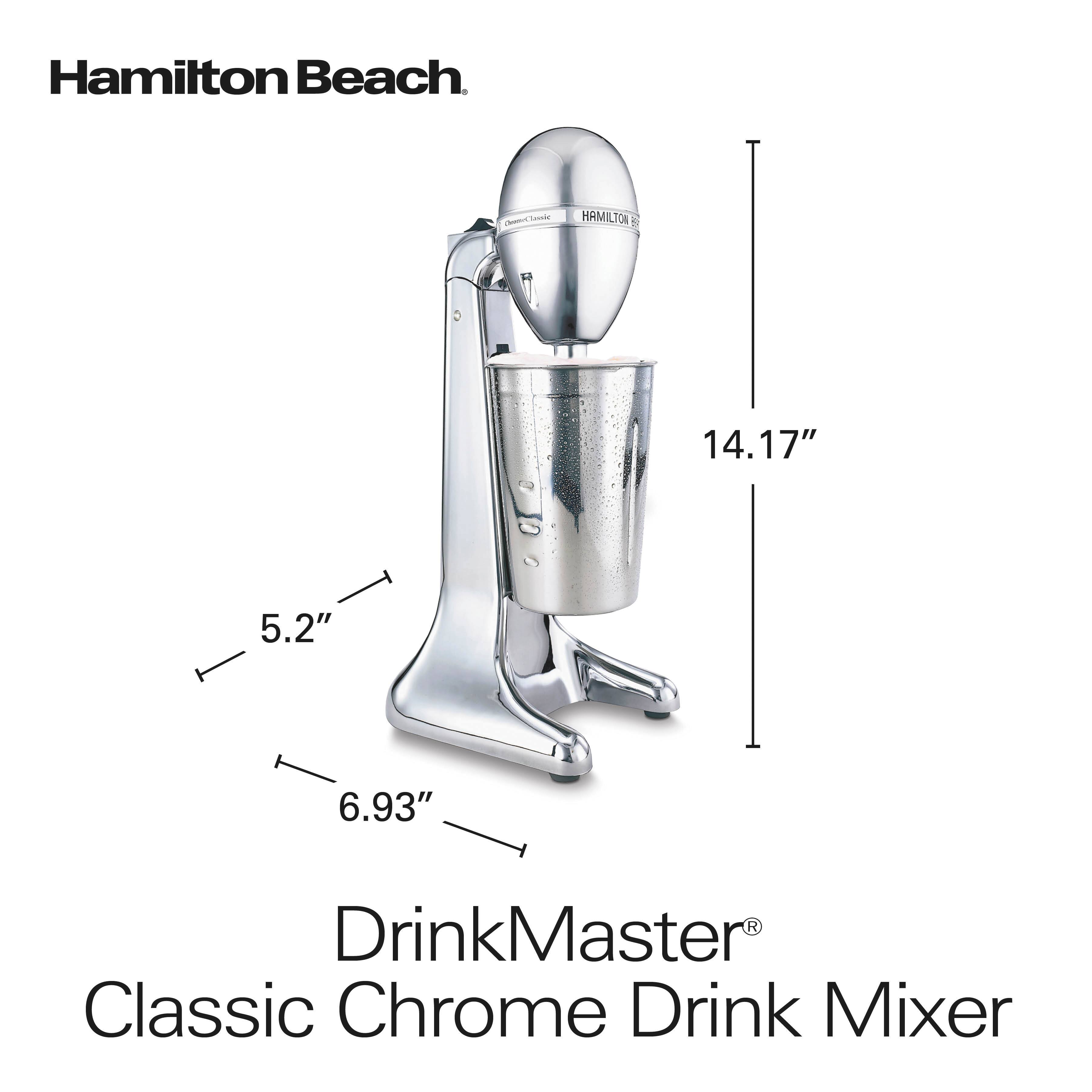 Hamilton Beach DrinkMaster Classic Drink Mixer Chrome 730C - Best Buy