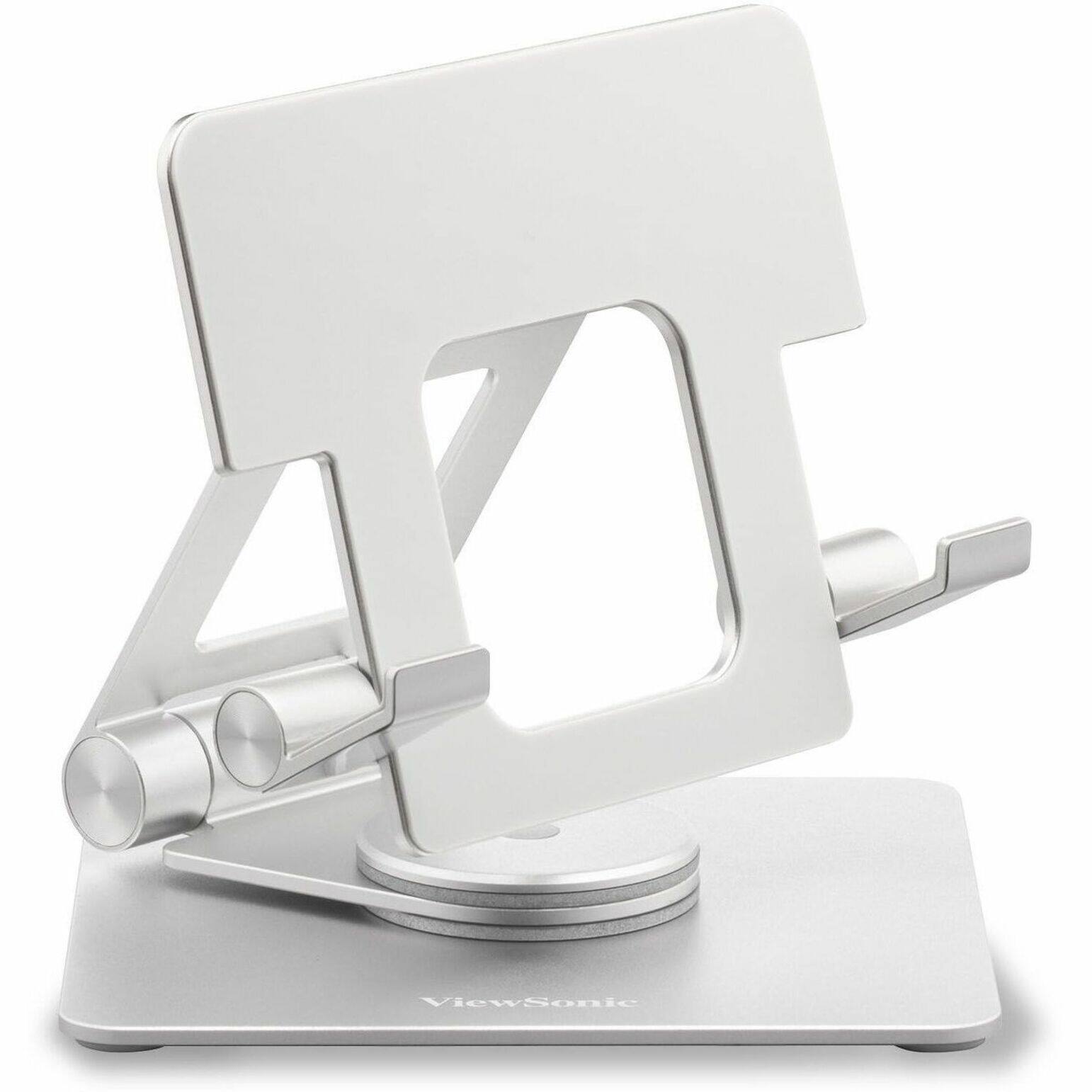 ViewSonic LCD STND 001 Portable Monitor Stand with 360 Swivel, Tilt and ...