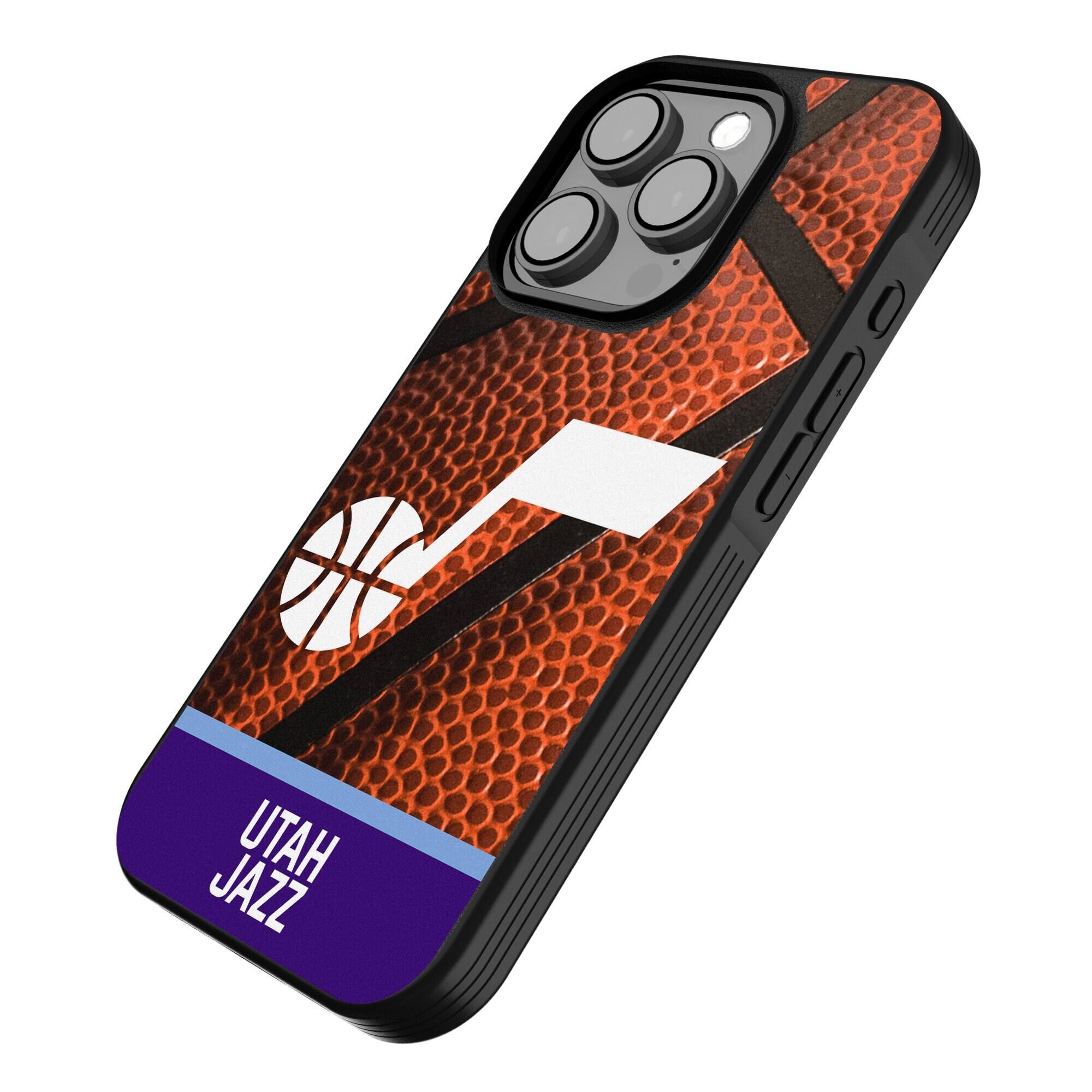 Keyscaper NBA Utah Jazz Basketball Design iPhone Bump Case 16 Plus ...