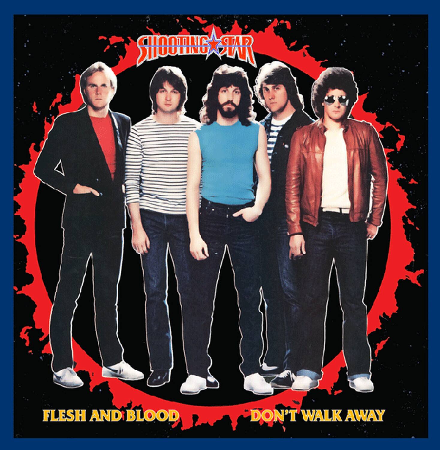 Shooting Star Flesh & Blood / Don't Walk Away (Orange) 7 INCH SINGLE [7 ...