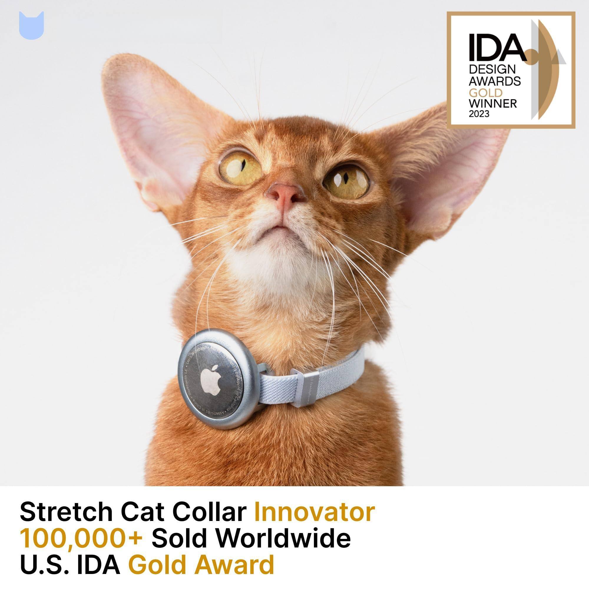 Leash Valley Refurbished Excellent Safety Cat Collar Pro Airtag Holder ...
