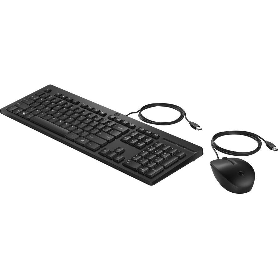 HP 225 Wired Mouse And Keyboard USB Cable Keyboard USB Cable Mouse ...