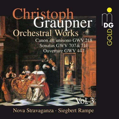 Siegbert Rampe Orchestral Works 3: Overture GWV 447 COMPACT DISCS [CD ...