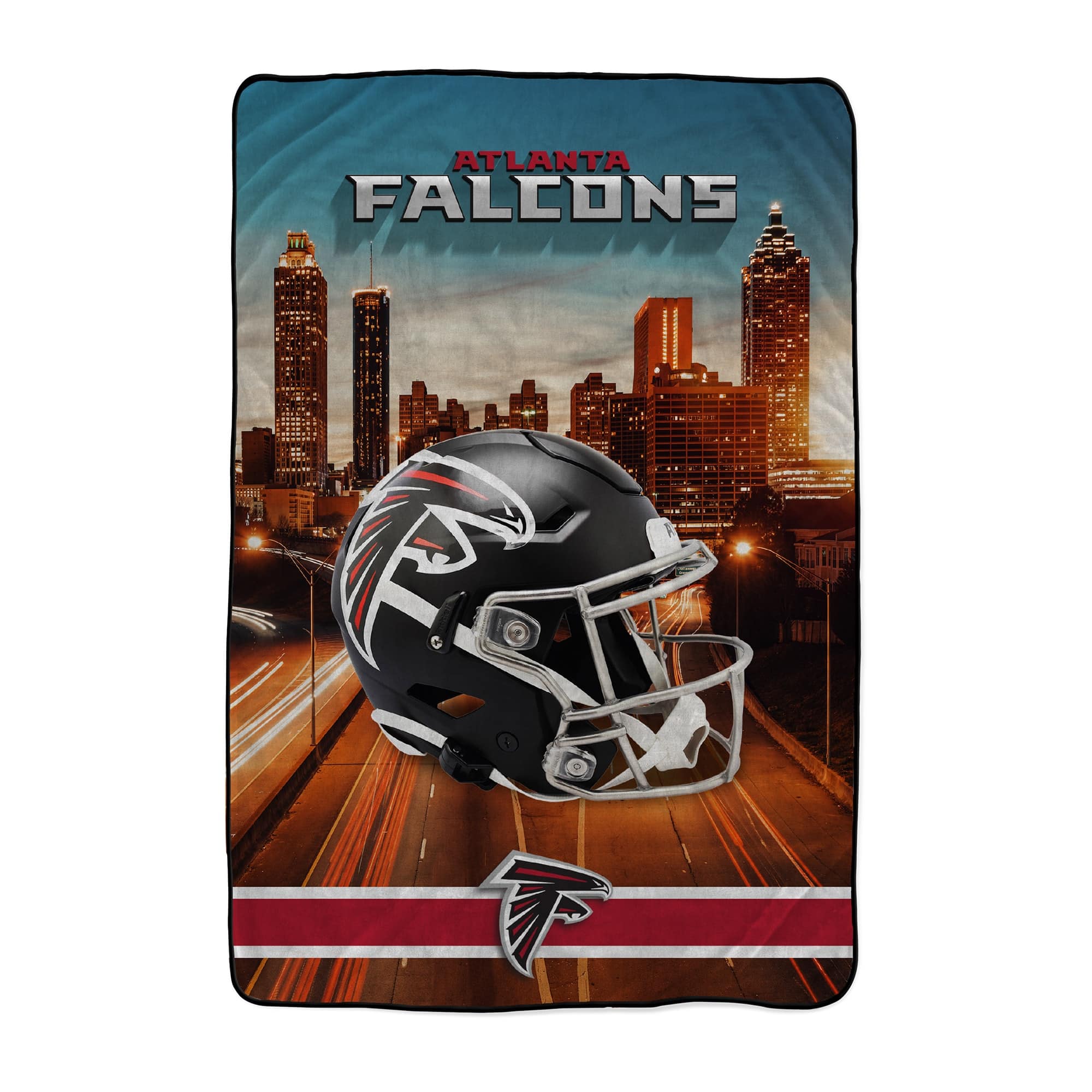Pegasus Atlanta Falcons 66" x 95" Oversized Skyline Series Helmet Ultra ...