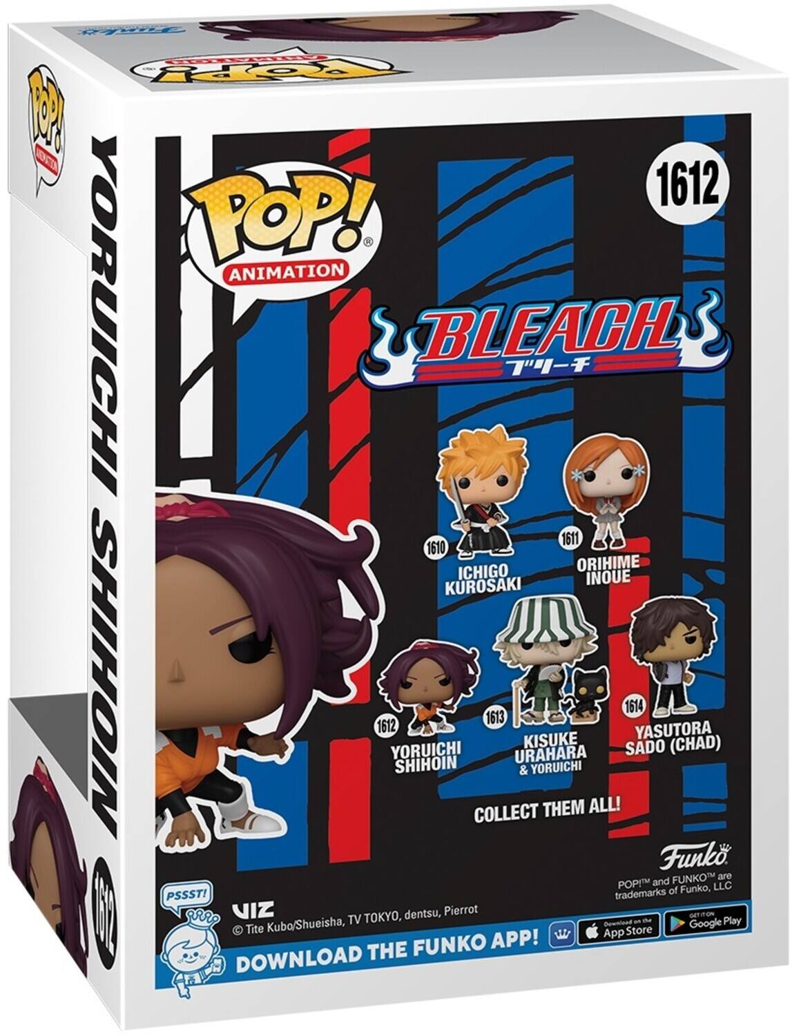 Funko POP! ANIME: Bleach Yoruichi Shihoin COLLECTIBLES Multicolor ...