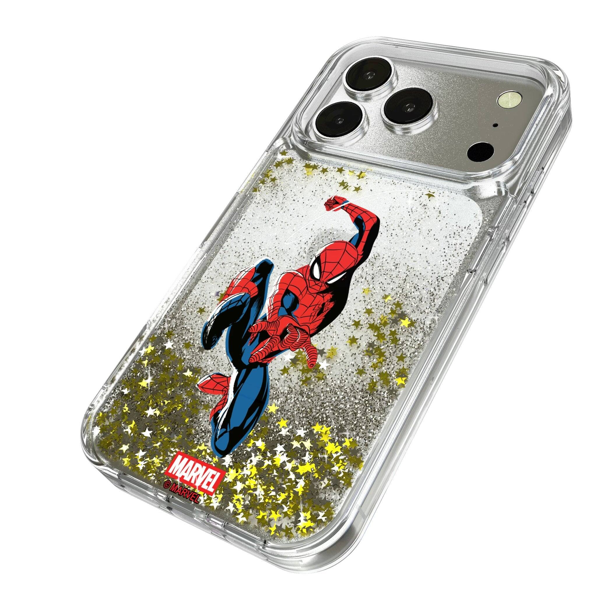 Keyscaper Marvel Badge Glitter Phone Case Apple iPhone 17 Pro Max ...