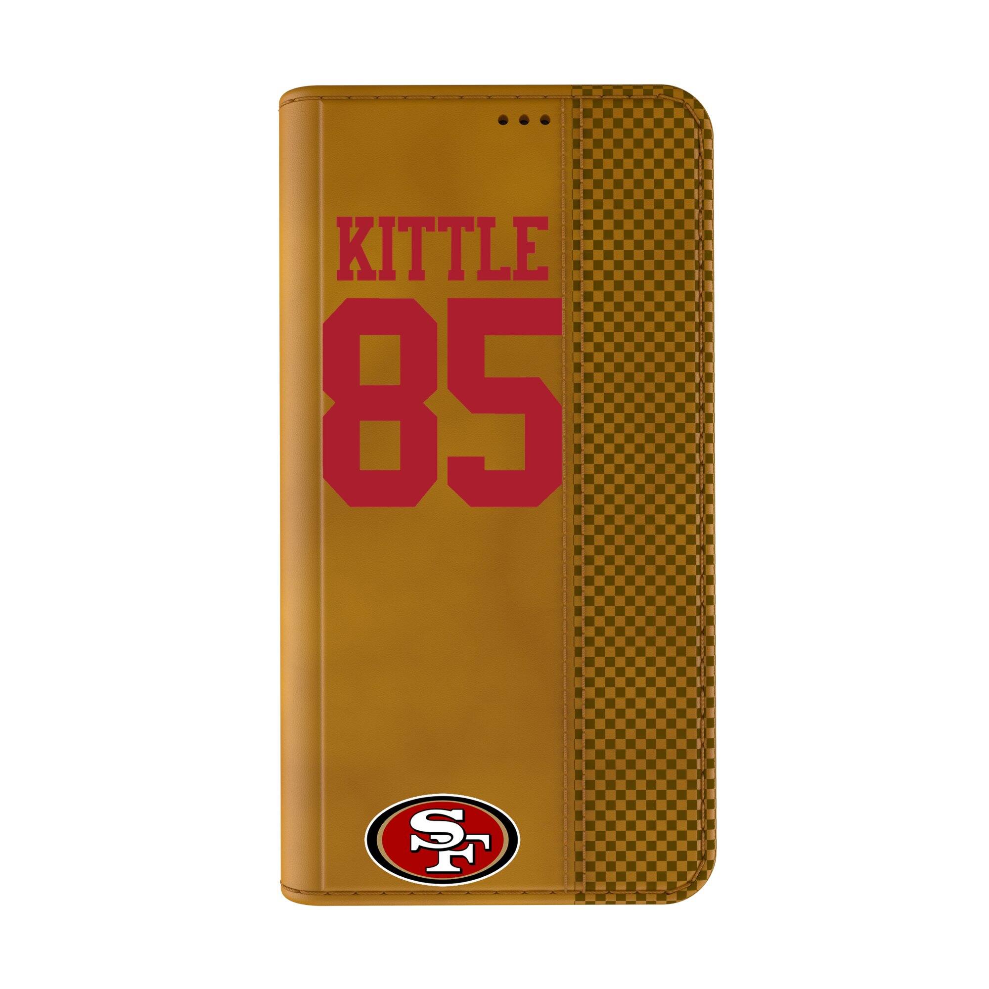 Keyscaper NFL George Kittle San Francisco 49ers Folio iPhone Case 16 ...