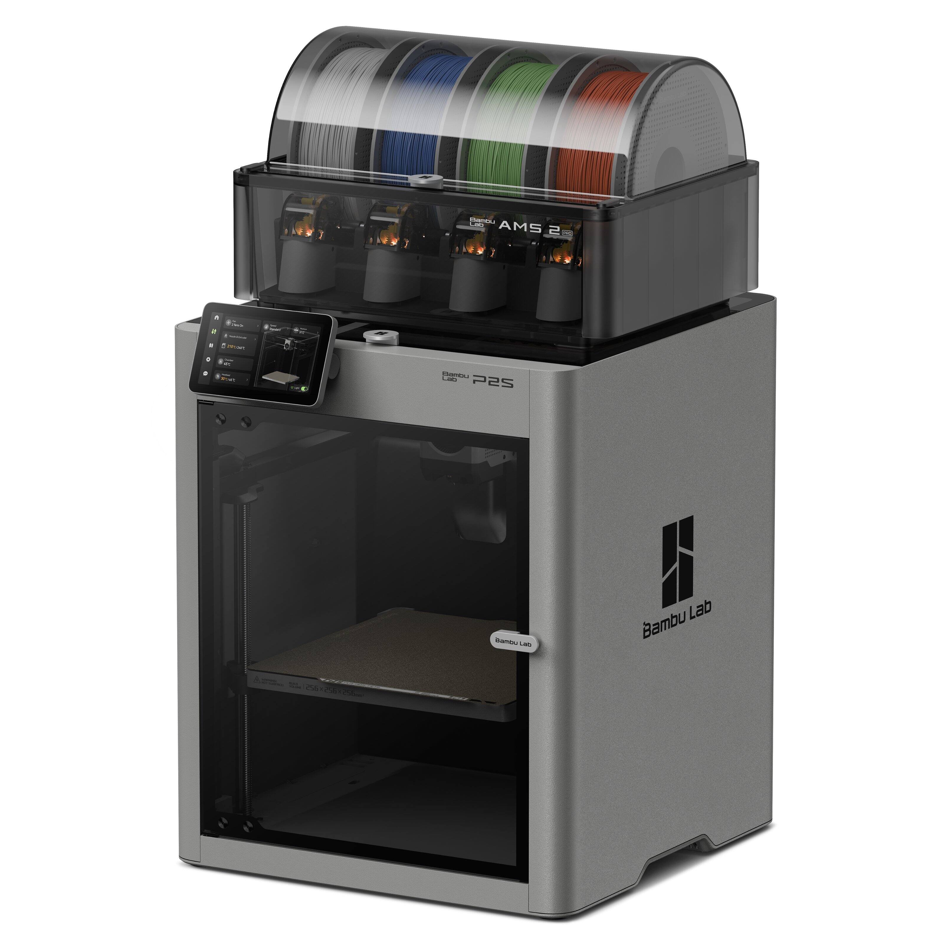 Bambu Lab P2S AMS Combo 3D Printer Gray P2S AMS Combo - Best Buy