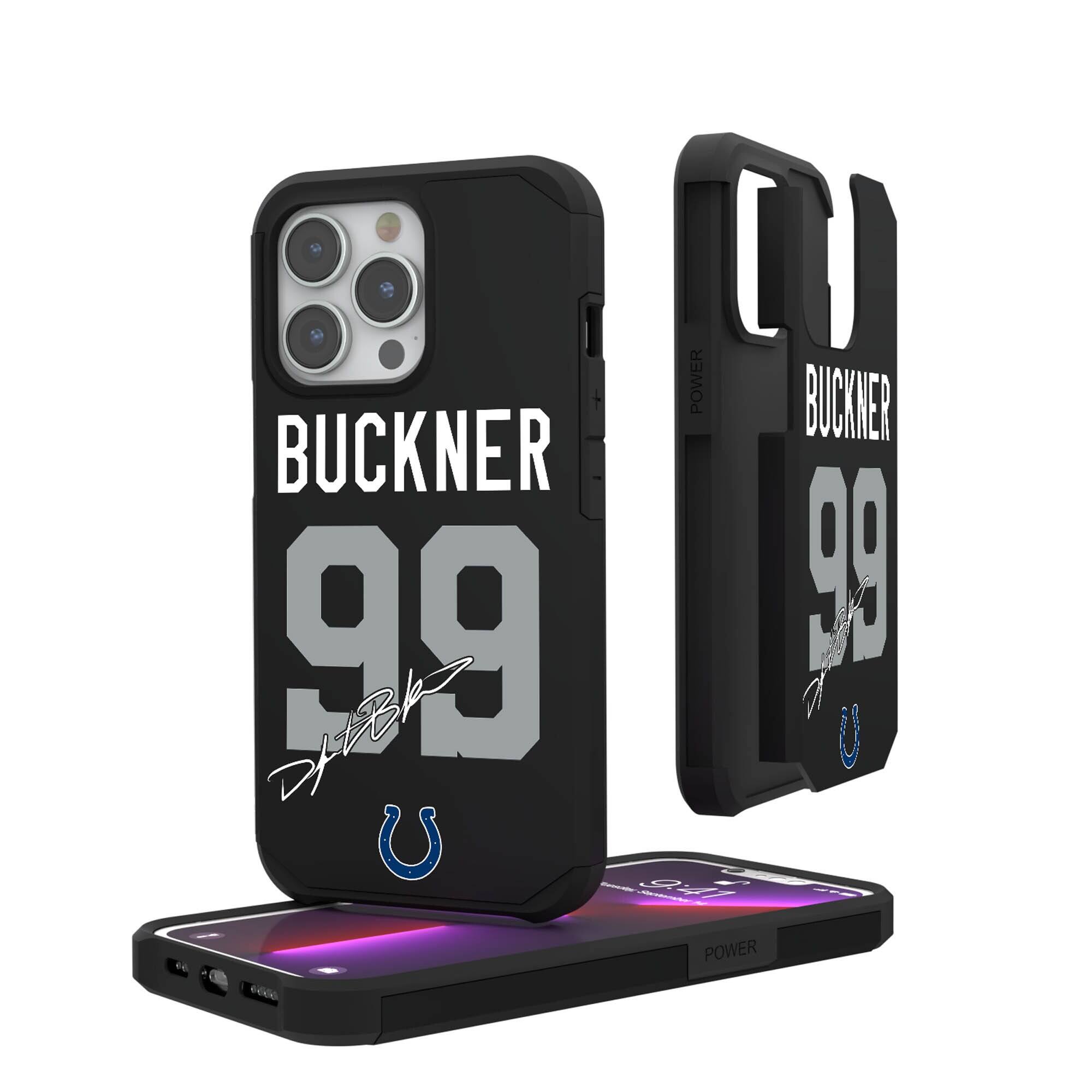 Keyscaper NFL DeForest Buckner Indianapolis Colts iPhone Rugged Case 14 ...