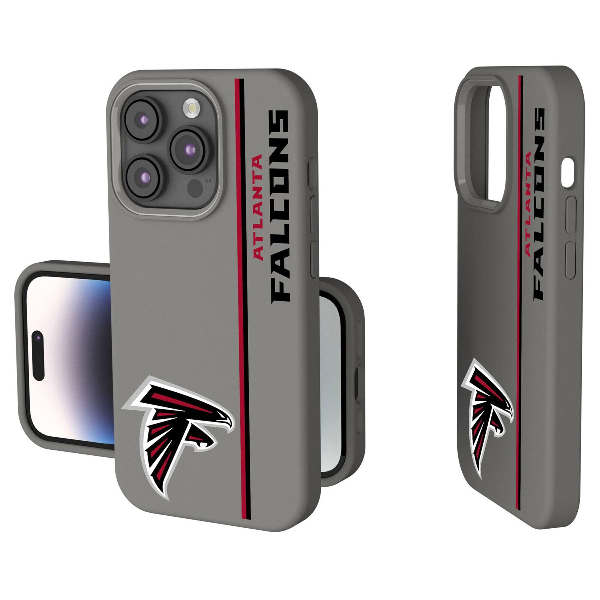 Keyscaper NFL Atlanta Falcons iPhone Soft Touch Case 14 Pro Gray ...