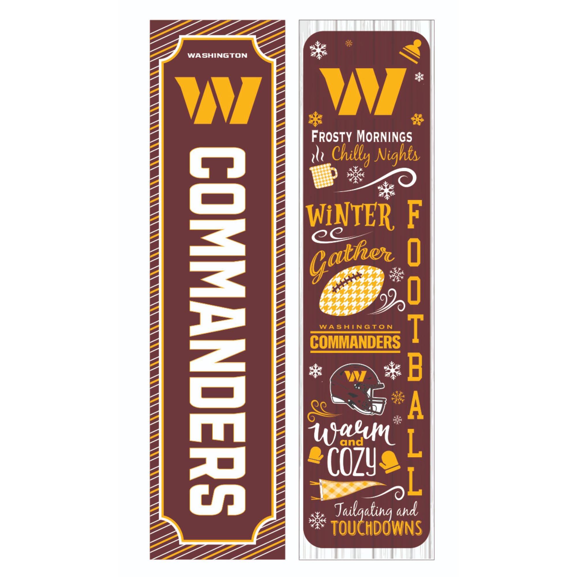 Evergreen Enterprises Washington Commanders 47" Double Sided Winter ...